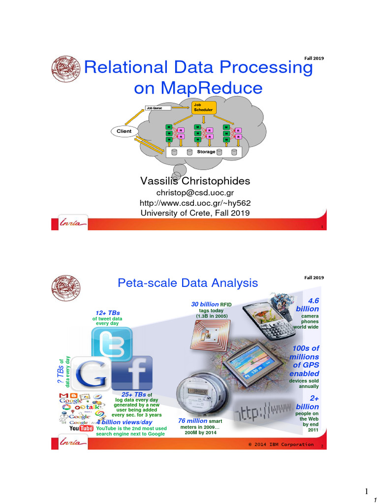 Relational Data Processing On Mapreduce Pdf Map Reduce Data Management 