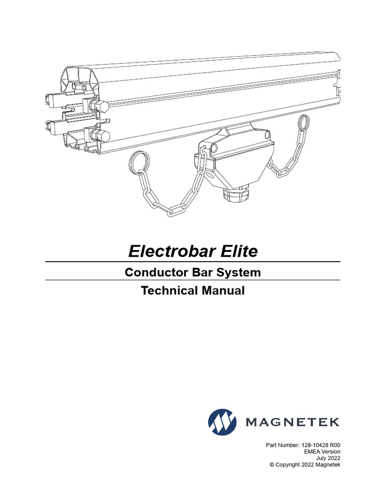 128-10428 Electrobar Elite Conductor Bar TM r00 Flush 10-28-22 | PDF | Safety