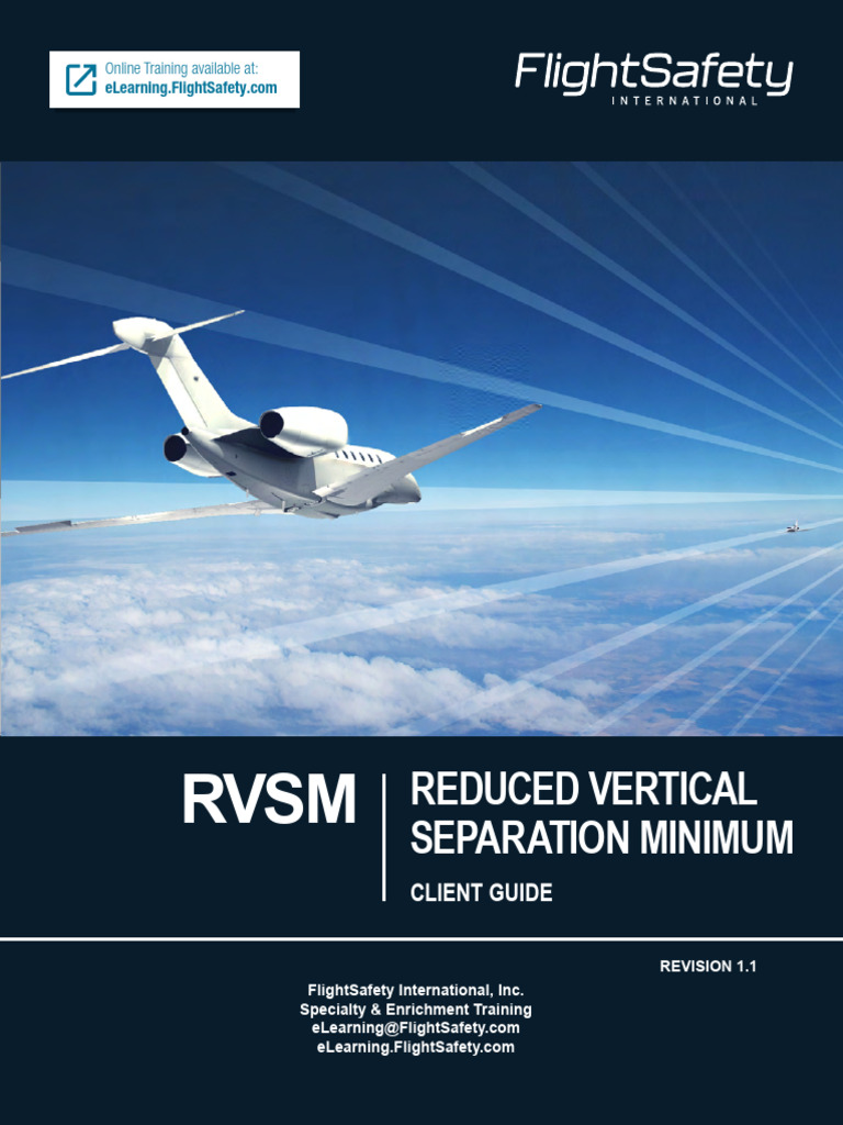 RVSM_ClientGuide | PDF | Air Traffic Control | Aerospace Engineering