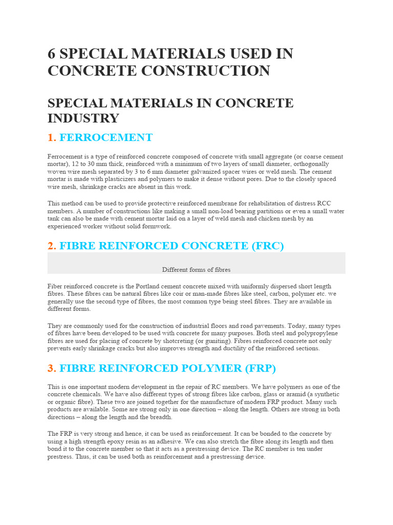 Concrete Construction | Download Free PDF | Concrete | Reinforced Concrete