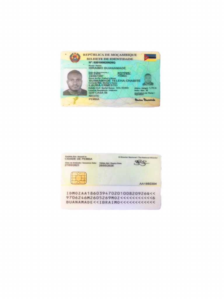 Bilhete de Identidade | PDF