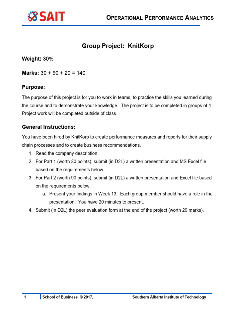 KnitKorp Operational Performance Analysis | PDF | Knitting | Yarn
