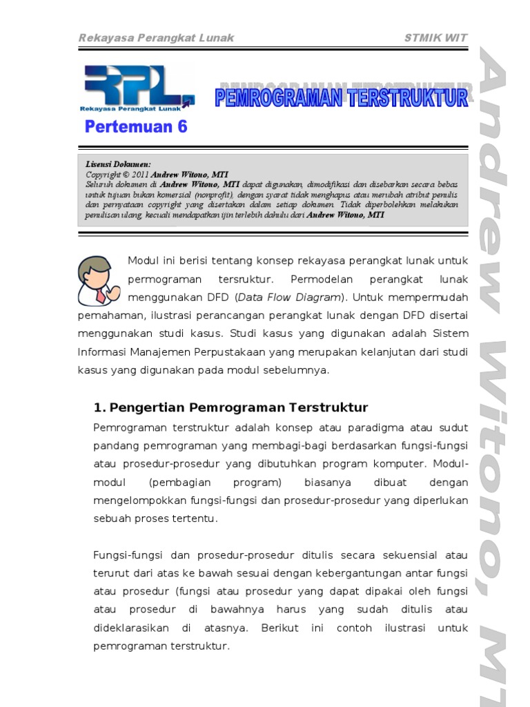 Pemrograman Terstruktur | PDF