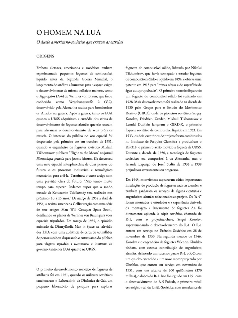 Corrida Espacial | PDF