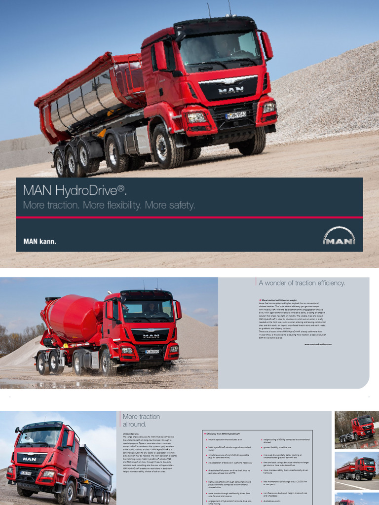 MAN HydroDrive | PDF | Axle | Four Wheel Drive