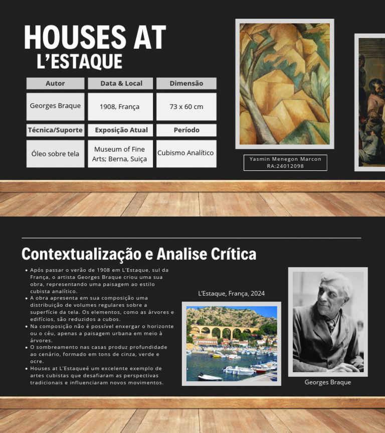 Black Elegant Collage Artist Portfolio Presentation | PDF