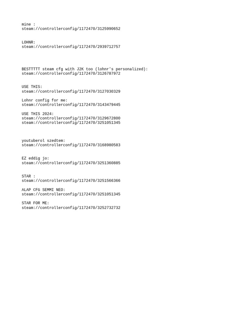 My CFG | PDF My CFG | PDF