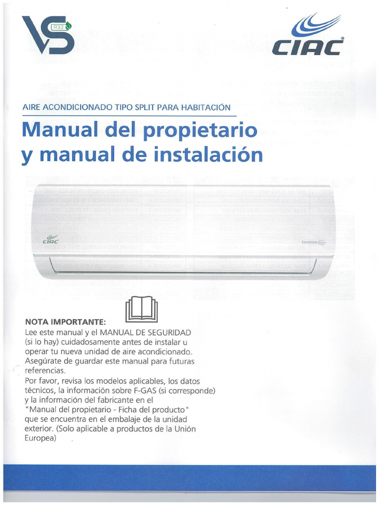 Manual Minisplit Area Tomografo | PDF | Residuos | Residuos electrónicos