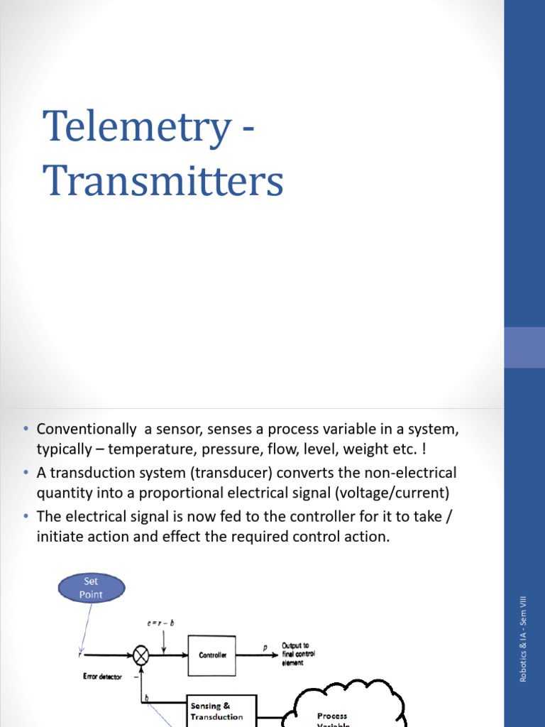 Telemetry - Transmitters | PDF | Electromagnetism | Telecommunications ...