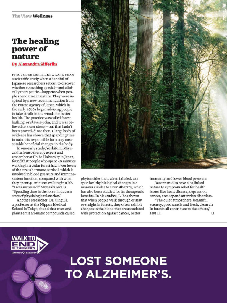 The Healing Power of Nature | PDF