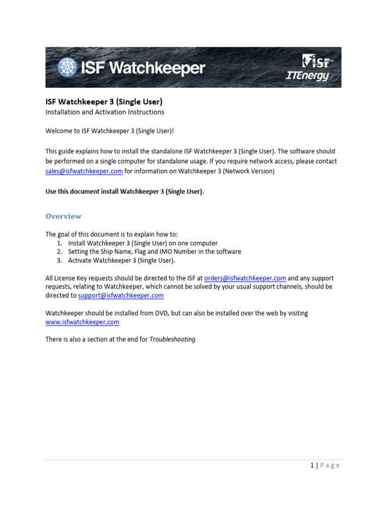 ISF WK3 SU Installation Guide-Compressed | PDF | Microsoft Windows ...