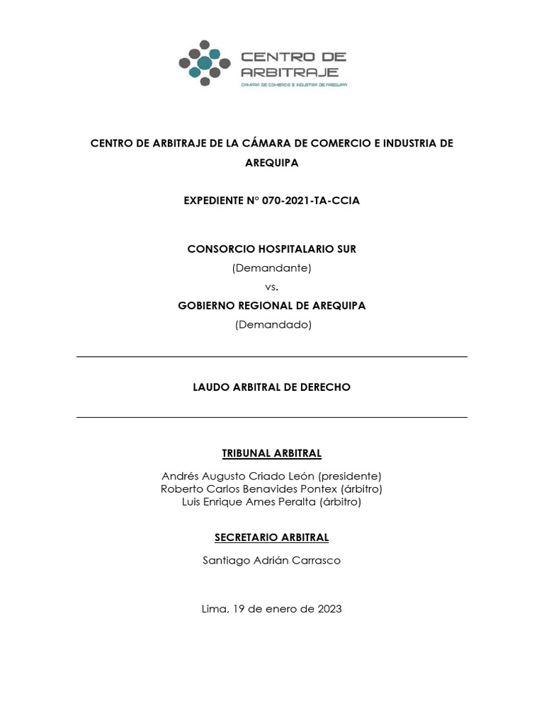 Documento Adjunto | PDF | Arbitraje | Justicia