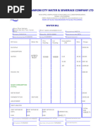 Kenya Power Utility Bill Template | PDF