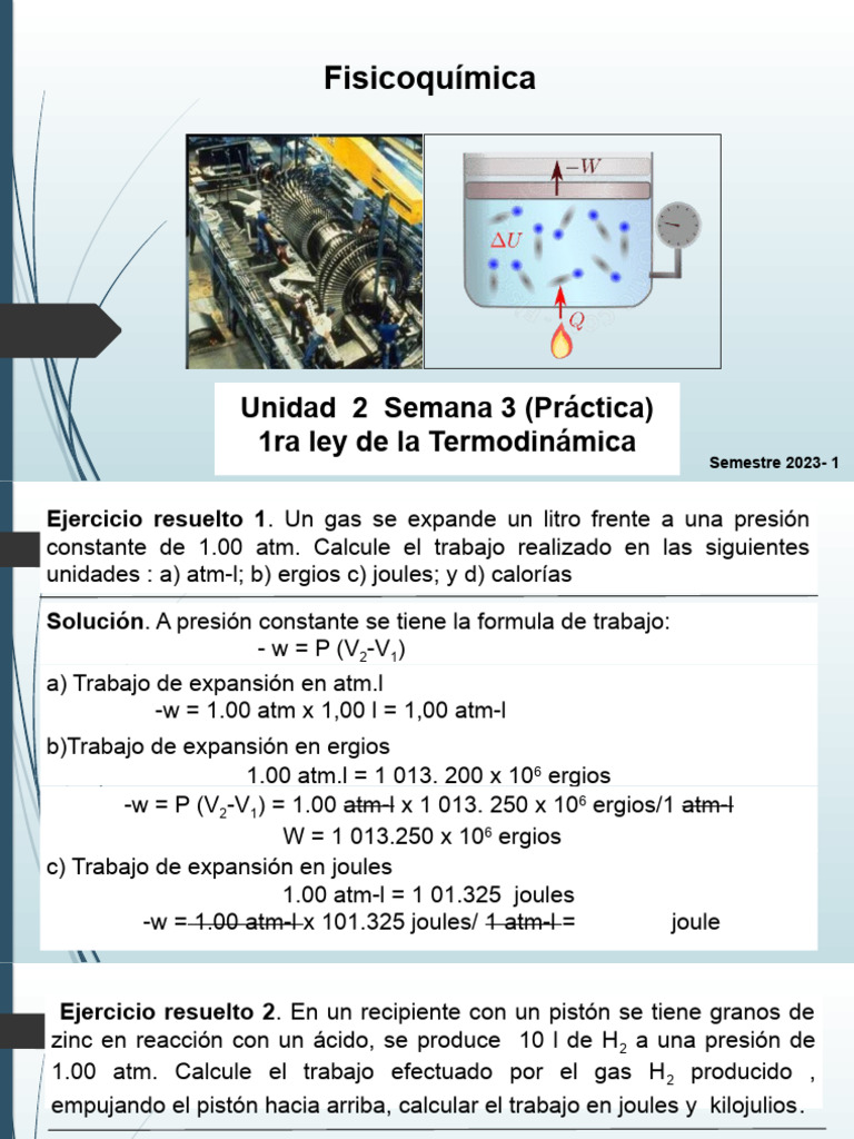 semana 3 - ejercicios | PDF | Gases | Atmósfera