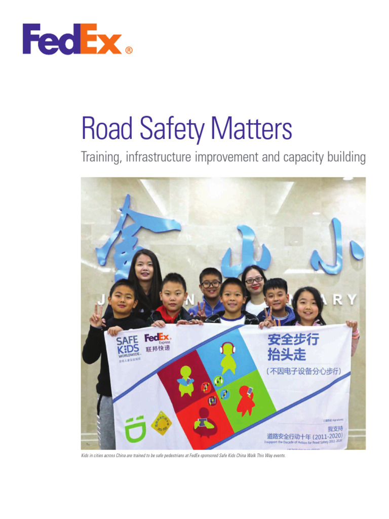 2019 Fedex Safety Report - Online | PDF | Road Traffic Safety | Traffic ...