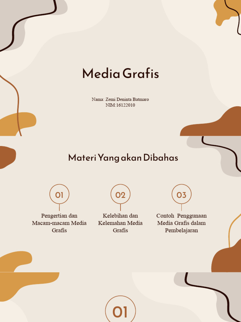Contoh Media Grafis untuk Pembelajaran | PDF
