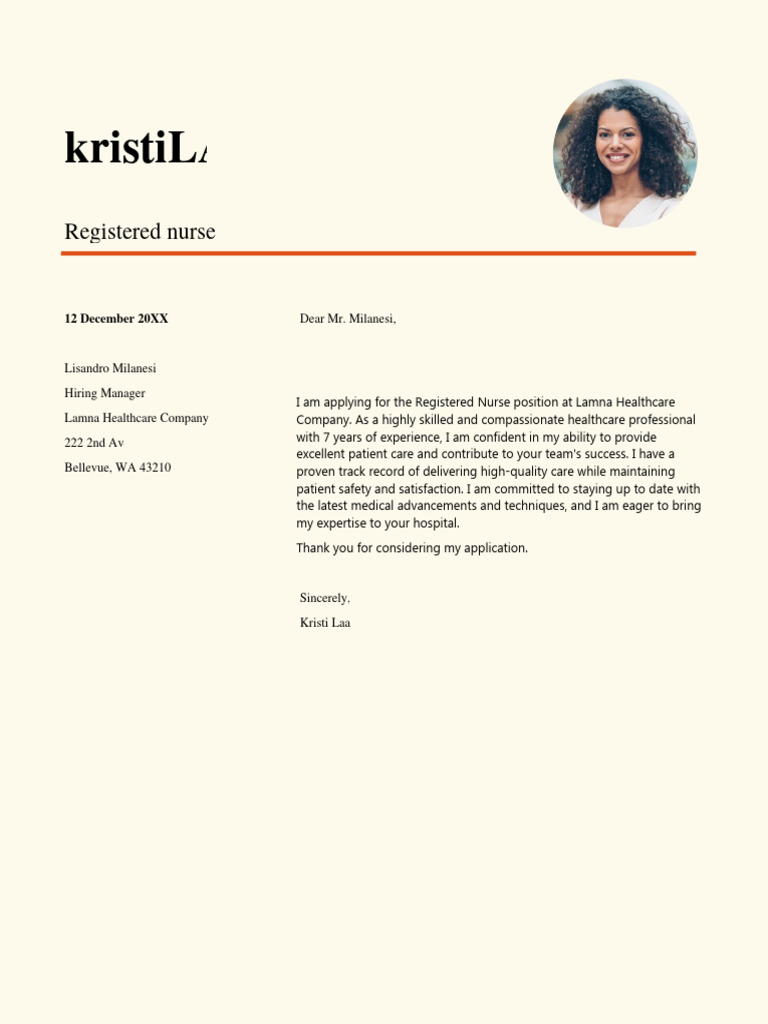 Kristi: Registered Nurse | PDF