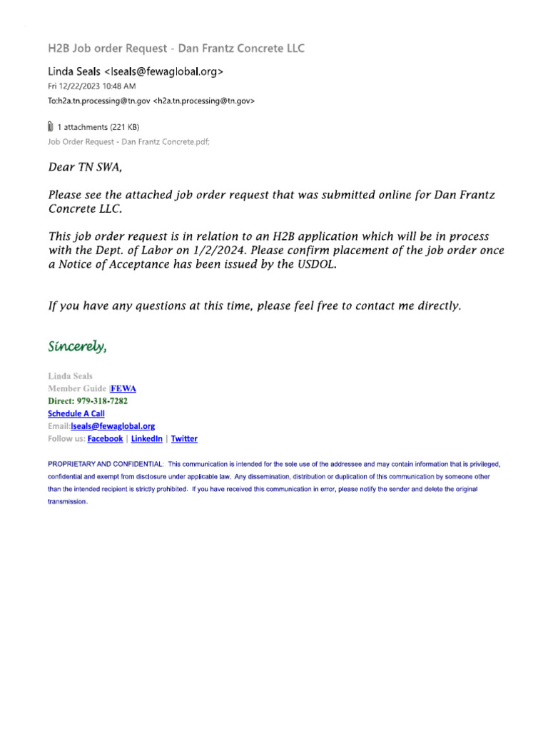 Job Order | PDF