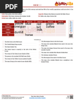 Einstein Riddle Worksheet | PDF | Drink | Yellow