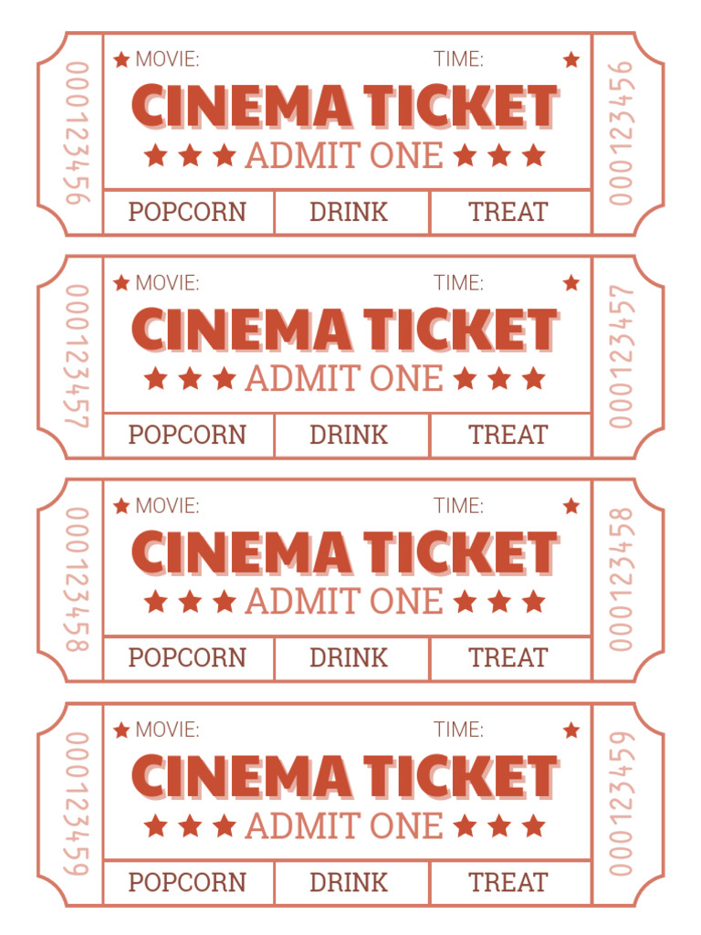 Movie Tickets! | PDF