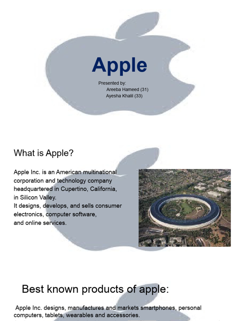 Overview of Apple Inc. and Its Impact | PDF | Business