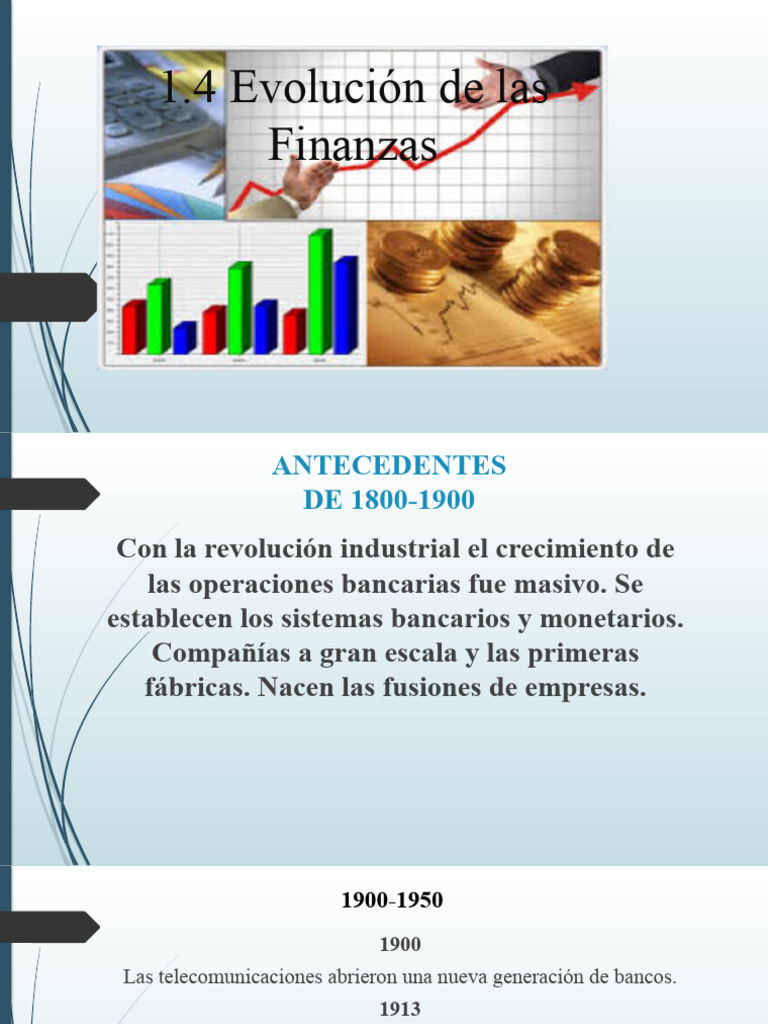 1.4 Evolucion de Las Finanzas | PDF | Deuda | Business