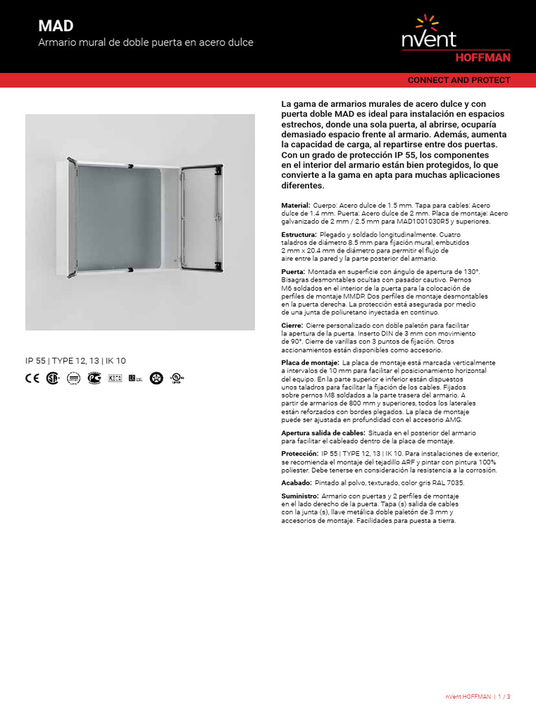 Hoffman Catalogo Mad | PDF | Acero