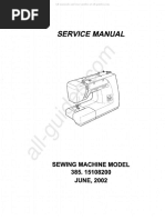 Singer M3220 Sewing Machine Instruction Manual | PDF | Sewing Machine ...