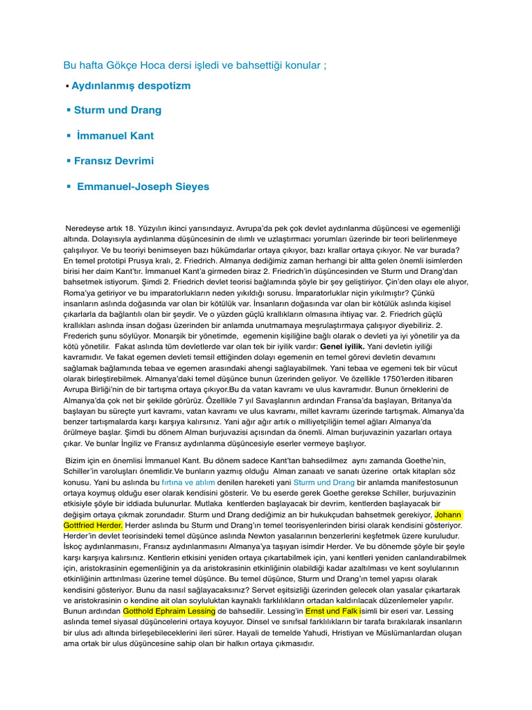 Genel Kamu 6. Hafta | PDF