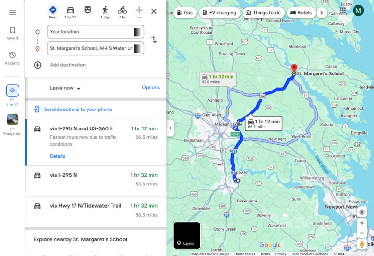 Your Location To Boarding Schools Near Me - Google Maps | PDF