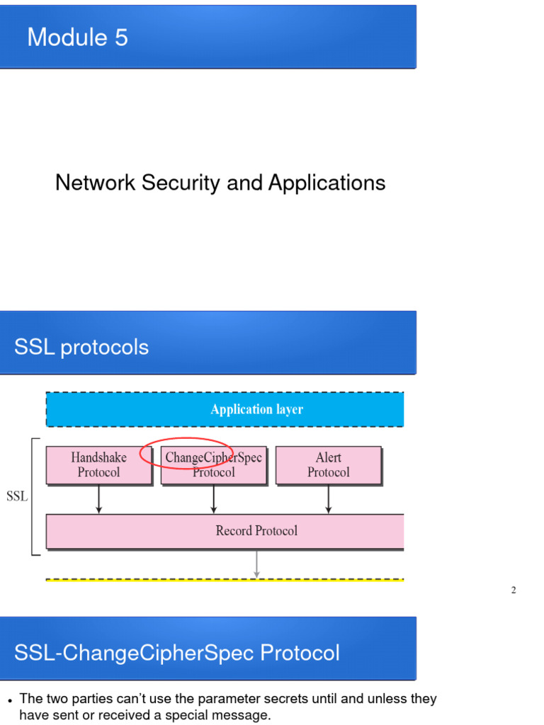 CSS Unit 5 ssl2 | PDF | Transport Layer Security | Public Key Cryptography