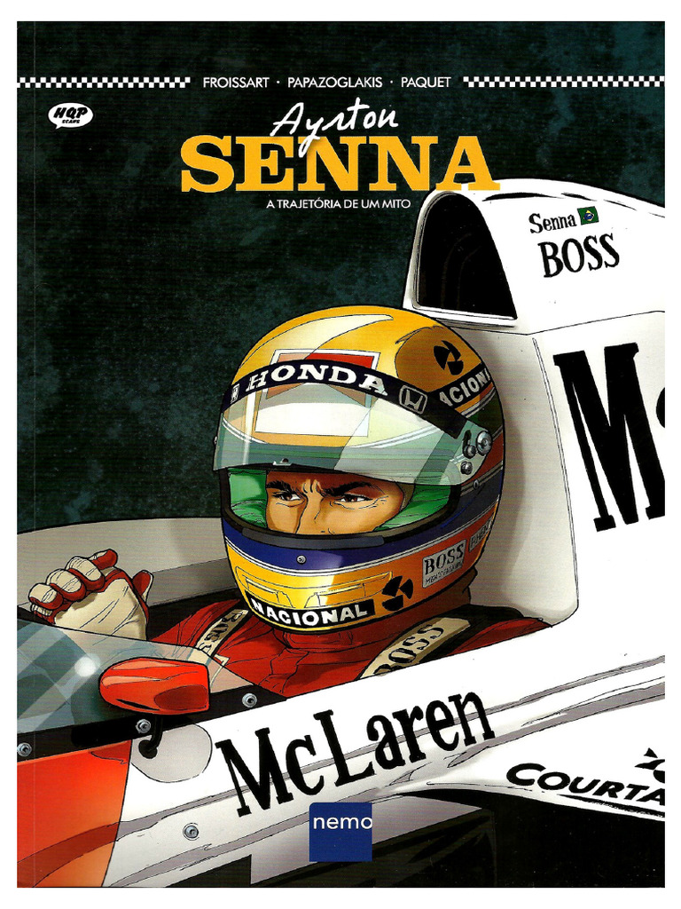 Ayrton Senna - A Trajetória de Um Mito (2014) Glénat - Nemo - pdf-000 | PDF