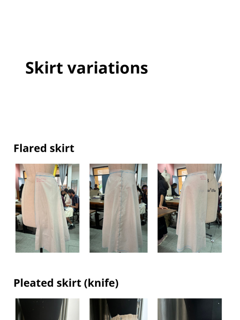 Skirt Variations Pratyusha S. | PDF