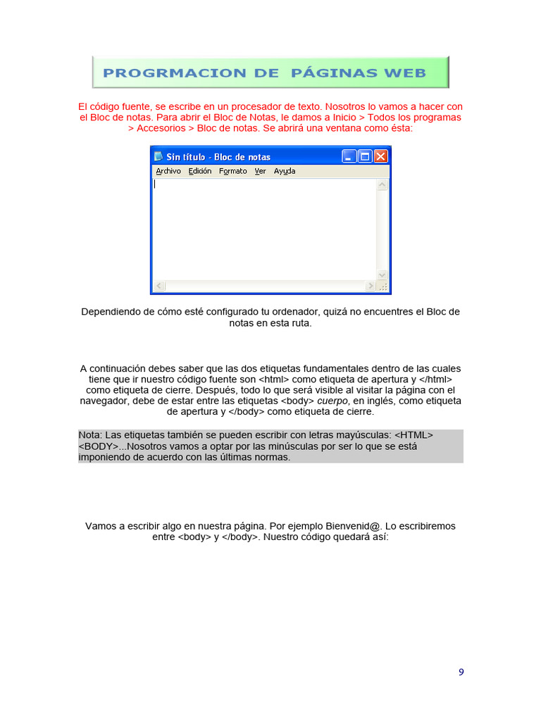 Ejemplos de HTML | PDF | HTML | Color