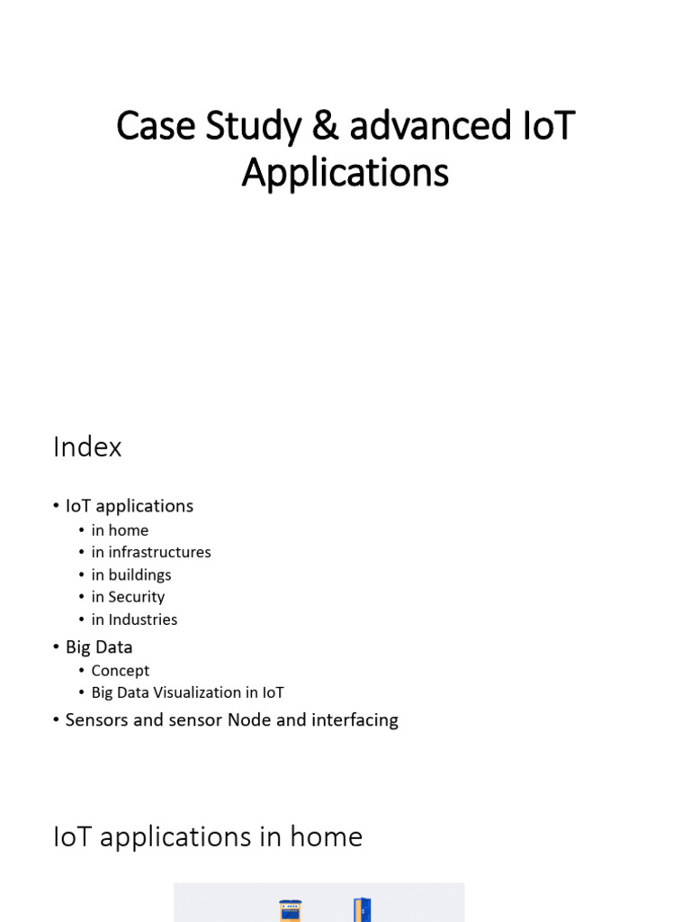 IOT Applications | PDF | Scatter Plot | Internet Of Things