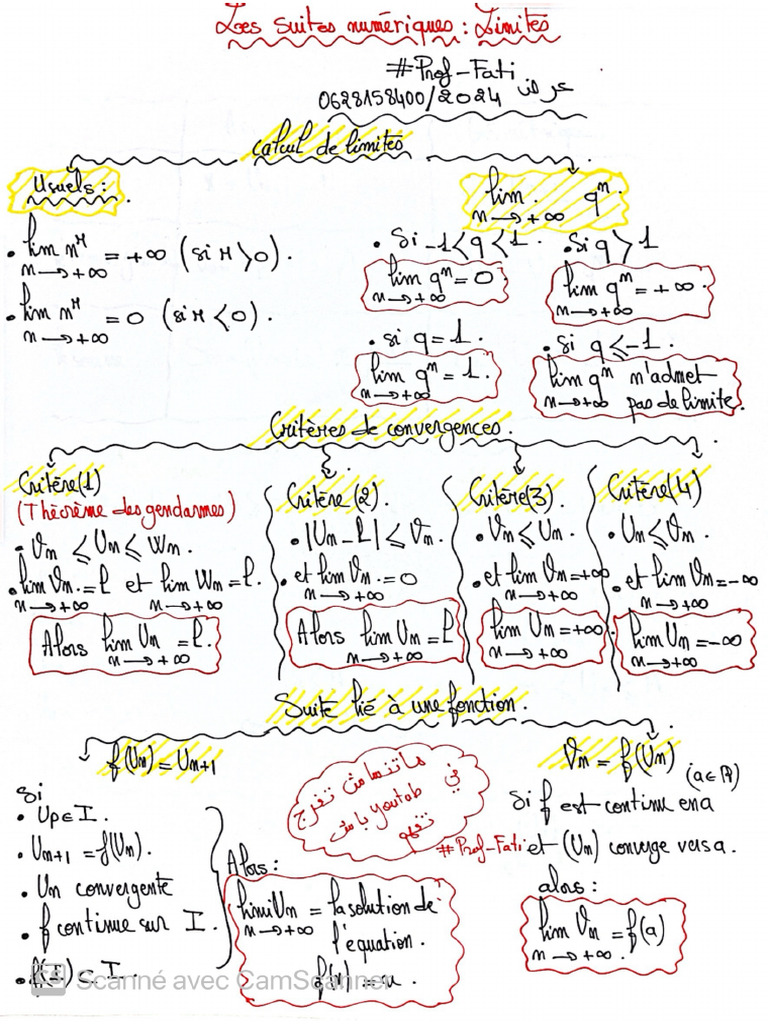 Les suites numerique | PDF