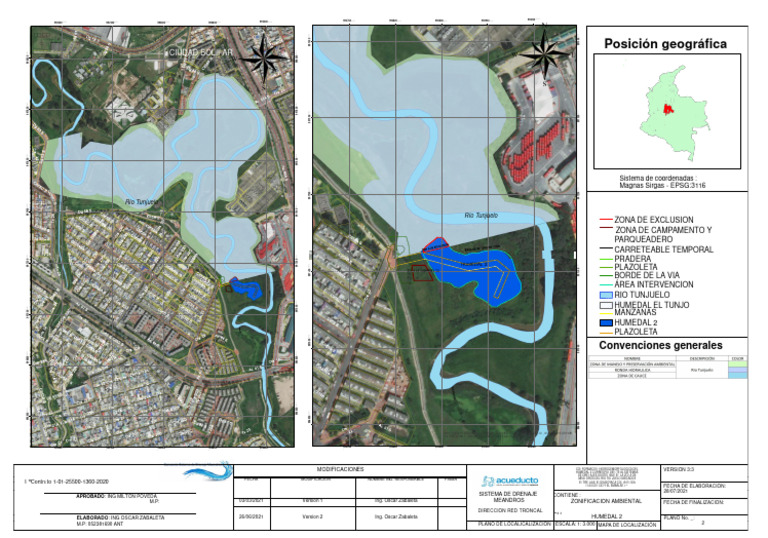 2.mapa de Localización Del Proyecto-Zmap-Rh-Zona de Cauce | PDF