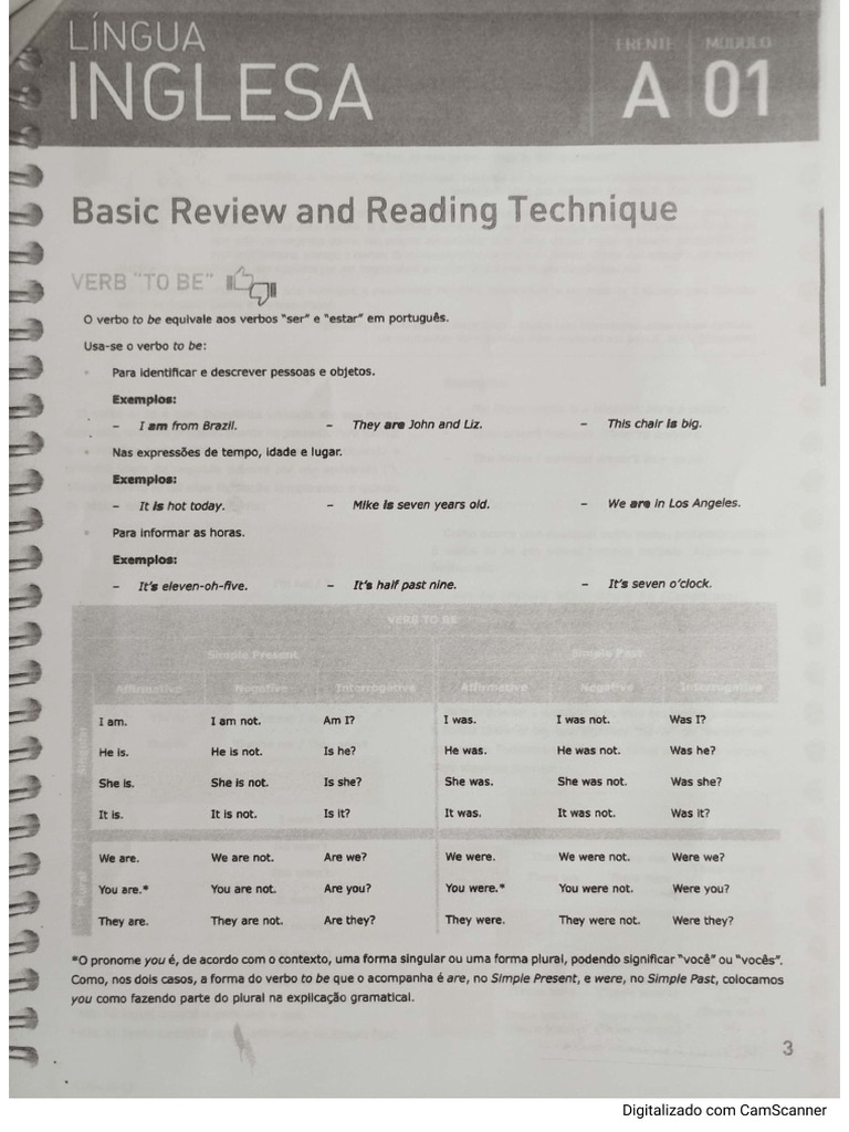 Apostila de Inglês | PDF