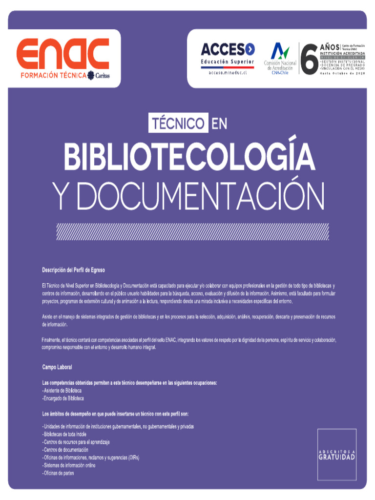 Bibliotecologia y Documentacion | PDF