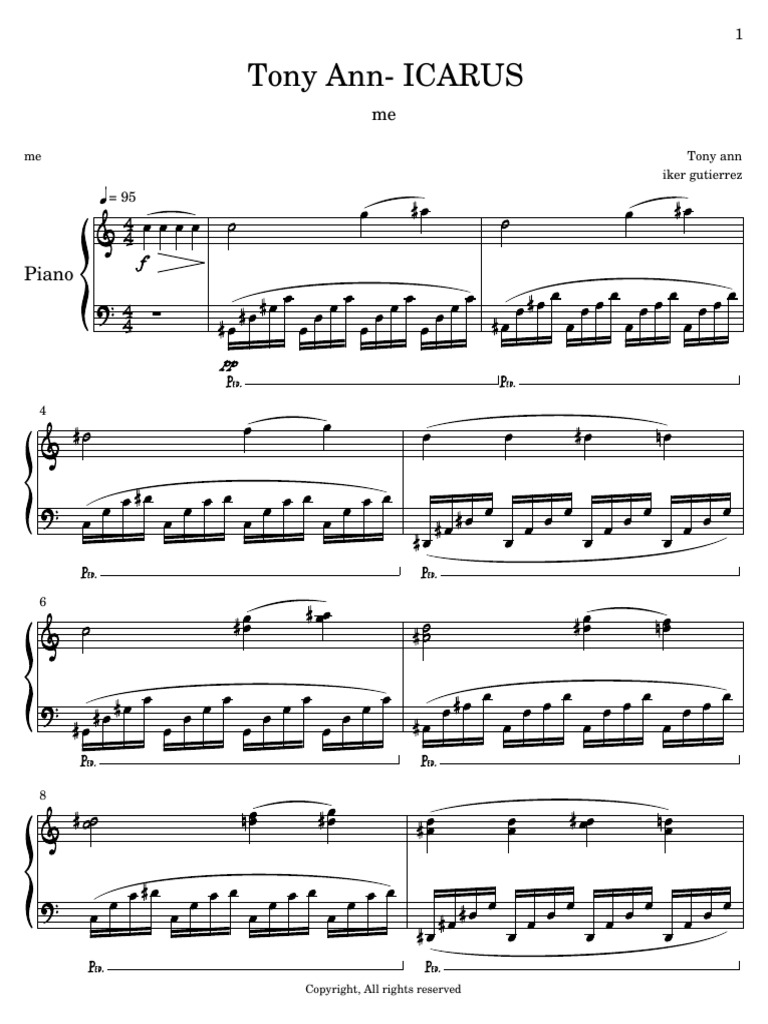 Tony Ann - ICARUS | PDF