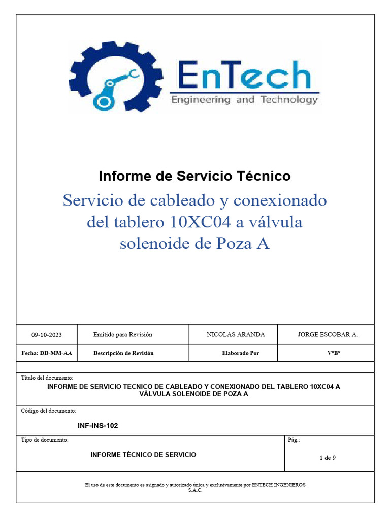 Formato para Informes | PDF