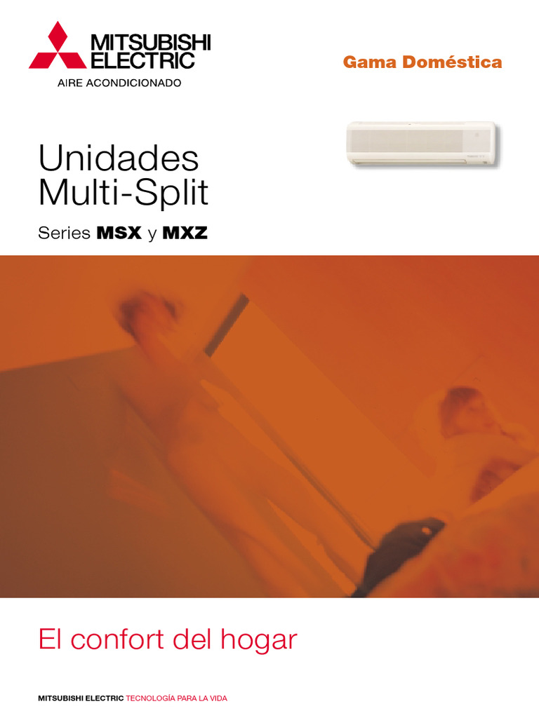 Especificaciones Unidades Multi-Split Mitsubishi | PDF | Cantidad ...