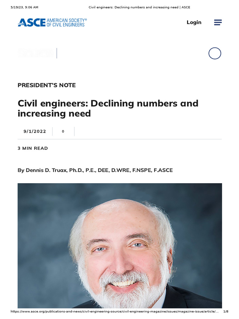 Civil Engineering Workforce Challenges | PDF | Workforce Development ...