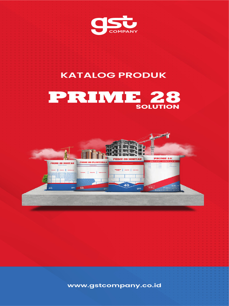 Katalog Produk Prime 28 Mortar dan Beton | PDF
