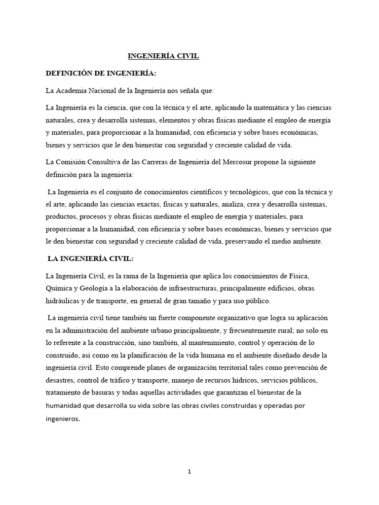 INGENIERÍA CIVIL | PDF | Represa | Ingeniero civil