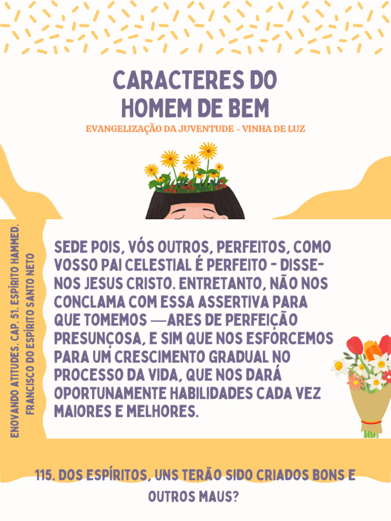 Características do Homem de Bem | PDF | Conhecimento | Deus