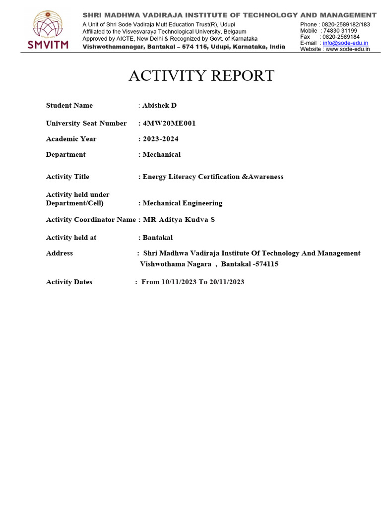 Energy Literacy | PDF | Efficient Energy Use | Energy Conservation