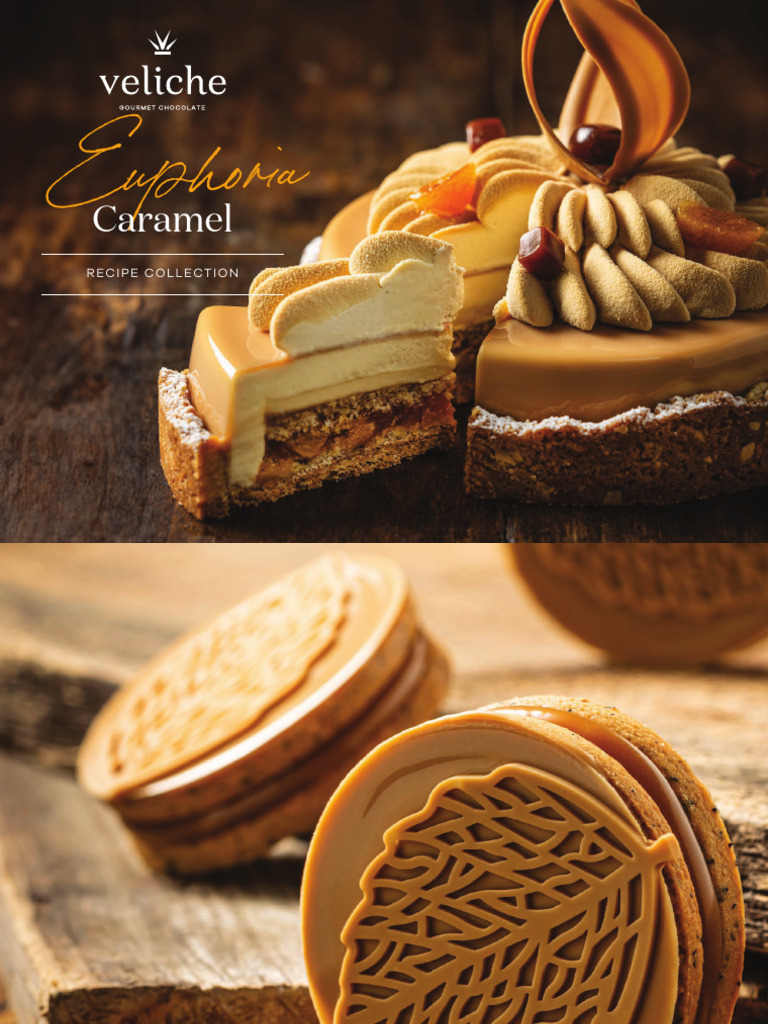 Veliche Caramel-Digital-Recipe-Booklet EN Digi | PDF | Caramel | Cakes