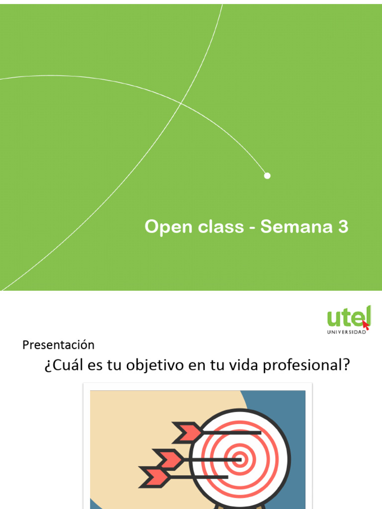 UTEL - Open Class Semana 3 - L1C117 (Modificación Grande) | PDF | Método científico | Medición