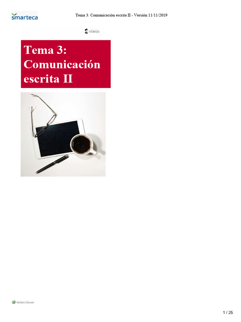 Tema 3 Comunicacion Escrita II - Version 11-11-2019 | PDF | Caso de ley | Argumento
